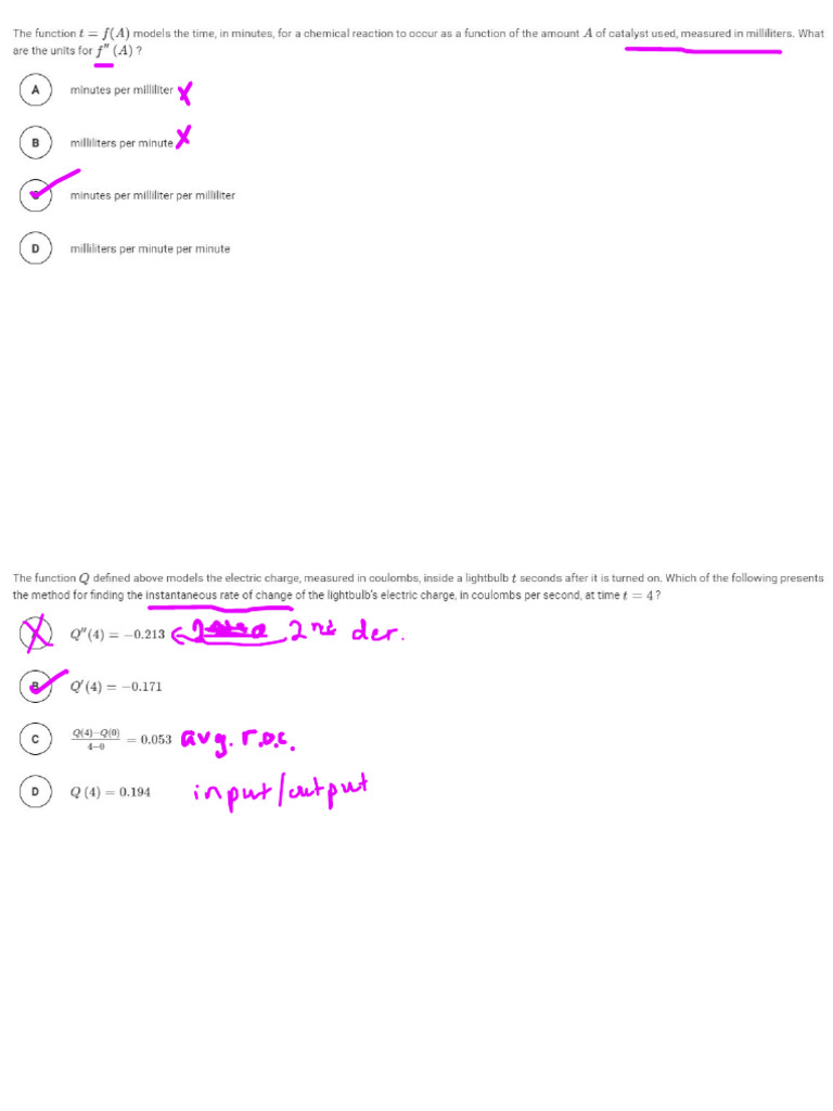 Calculus 1 AP AB Unit 4 notes | PDF