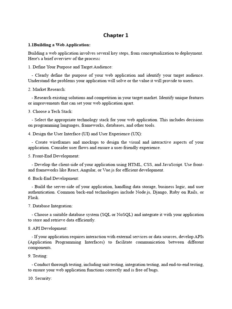 Chapter 1 | PDF | Model–View–Controller | Dynamic Web Page