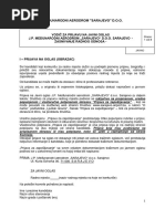 Primjer Izjave | PDF