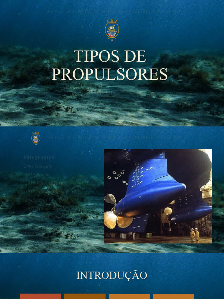 Tipos de Propulsores | PDF | Hélice | Navios