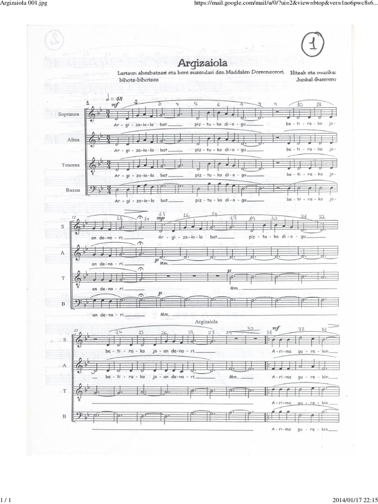 Argizaiola OSOA | PDF