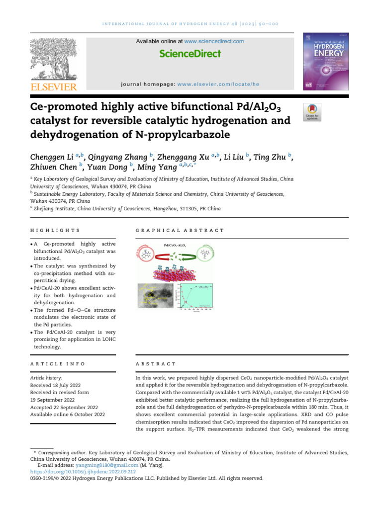 1 s2.0 S0360319922044500 Main | PDF