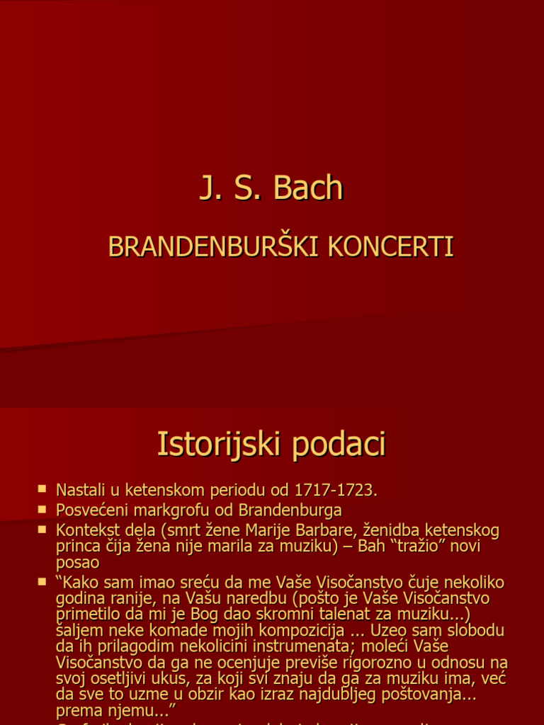 Brandenburski Koncerti22.11 | PDF