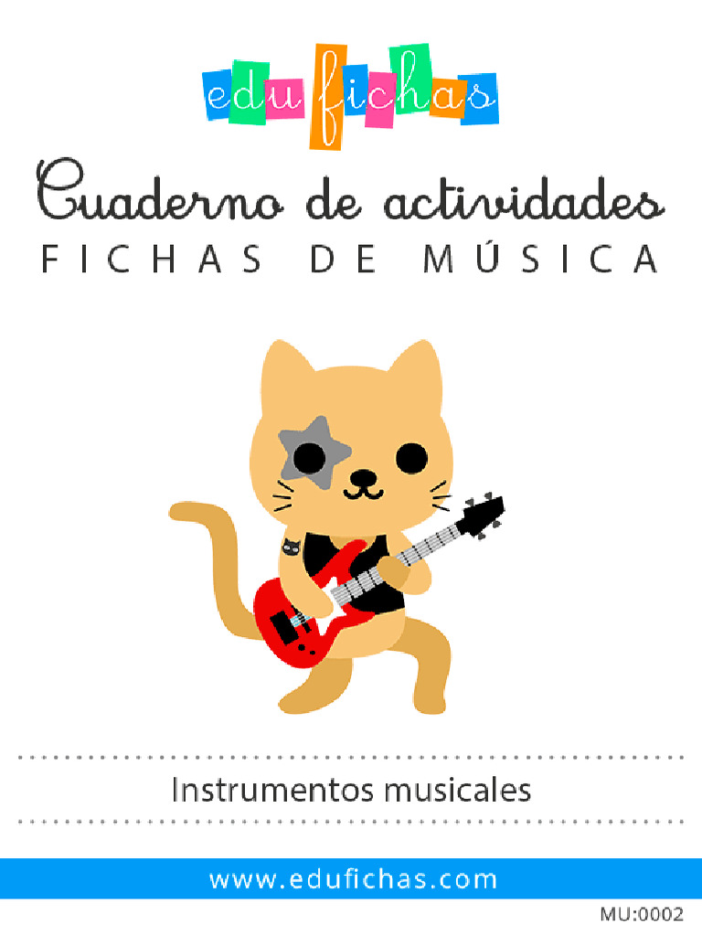 MU0002 Instrumentos Musicales Edufichas | PDF | Estudios de idiomas ...