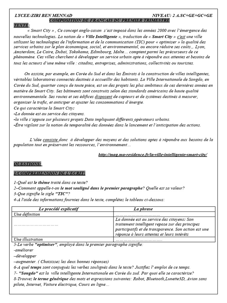 Comprendre la Ville Intelligente | PDF