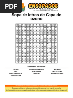 Sopa de Letras de Contaminacion Ambiental | PDF | Contaminación ...