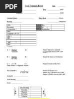 Gyro Error ABC Method | PDF