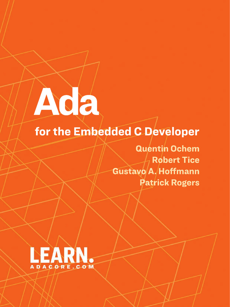 Ada For The Embedded C Developer | PDF | Compiler | Programming Language
