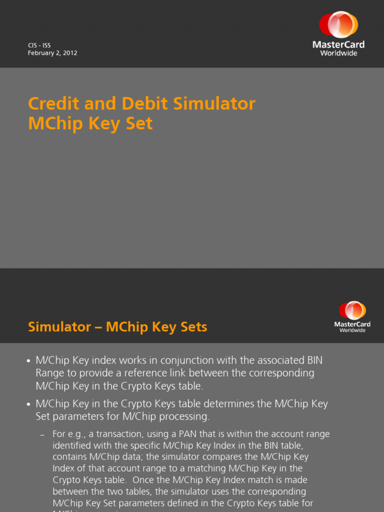 Credit-Debit Sim Mchip Key Set | PDF | Business | Computers