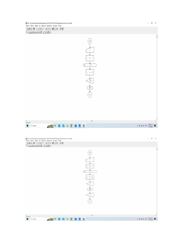 Ejercicios Ciclicos Mientras y para | PDF