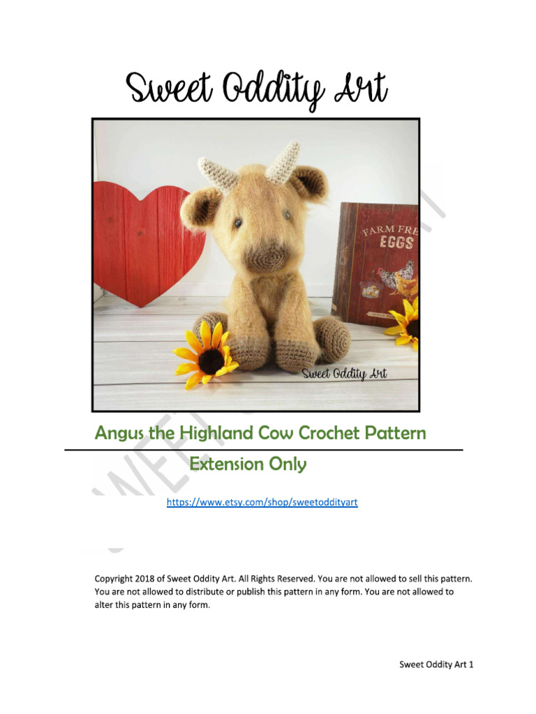 Angus the Highland Cow | PDF