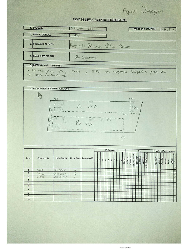 Ficha Sull 034 | PDF