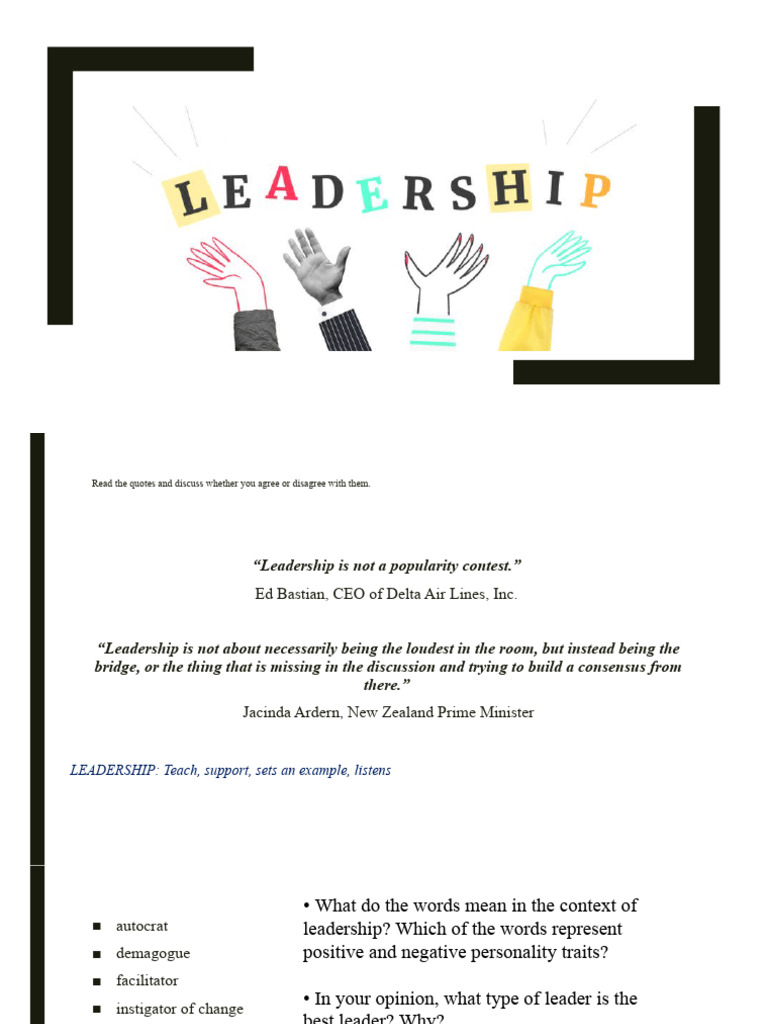 Leadership | PDF