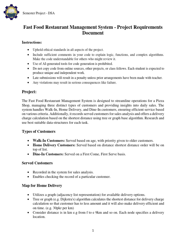DSA Project v1 | PDF | Software Engineering | Information Technology