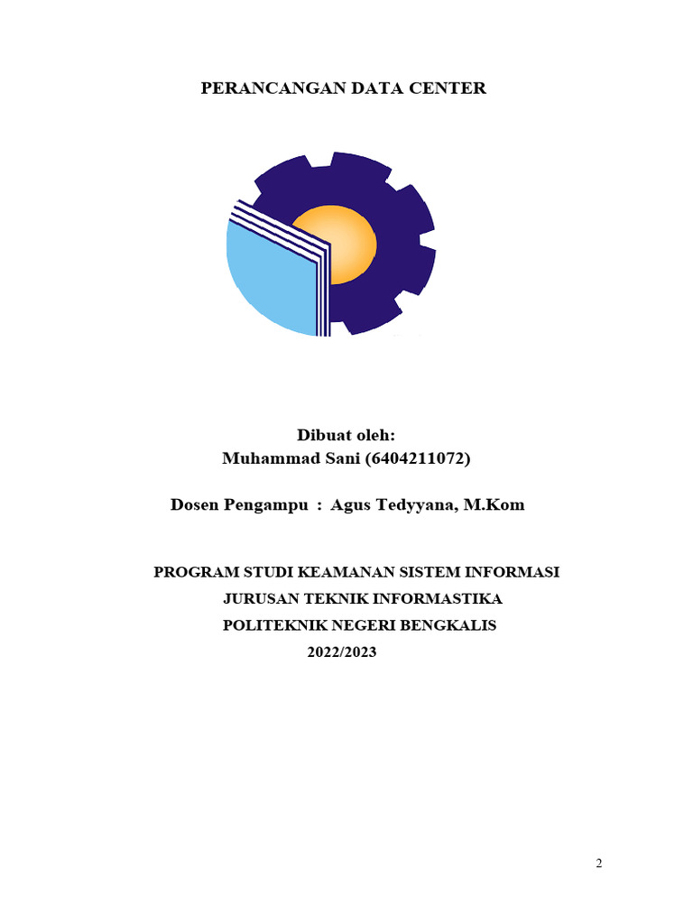 Perancangan Data Center | PDF