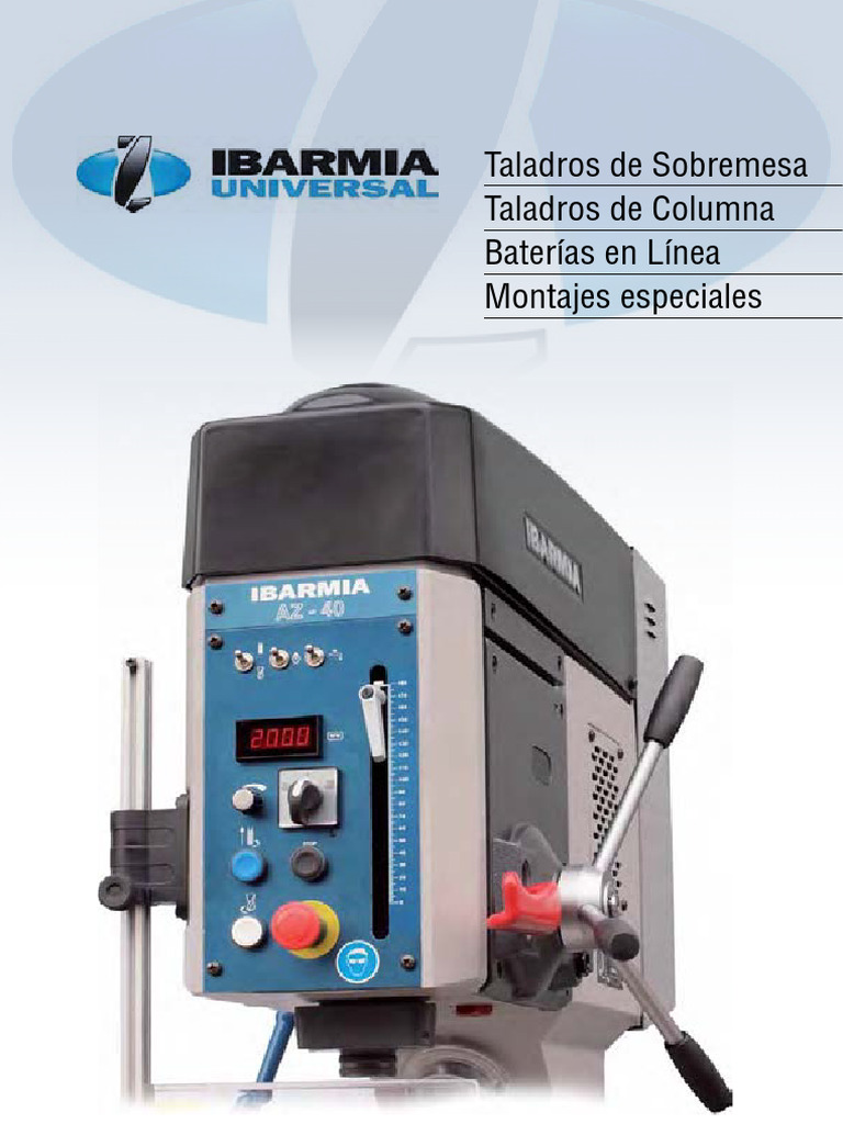 Taladro Ibarmia | PDF | Perforar | Bienes manufacturados