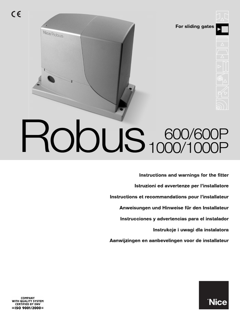 manual Robus | PDF | Switch | Power Supply