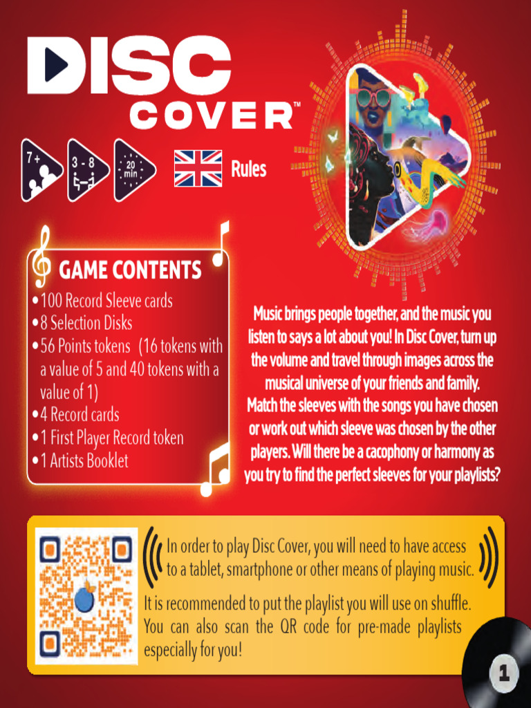 Disc Cover Rules | PDF