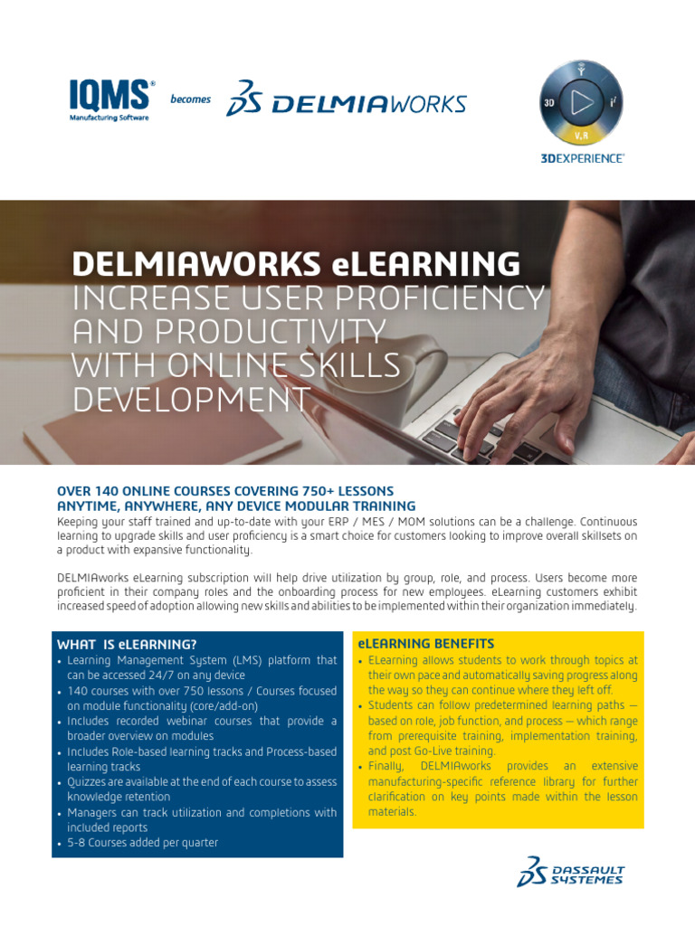 Training Elearn Brochure Delmiaworks | PDF | Educational Technology | Computing