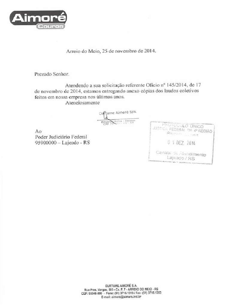 Modelo Curtume Aimoré | PDF