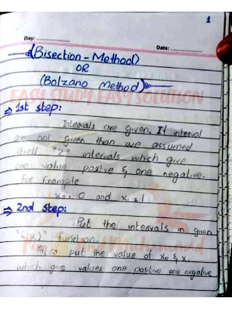 Mth603 Mid Term Notes by Pin and Muhammad-1 | PDF