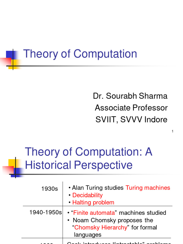 Intro To Automata Theory | PDF