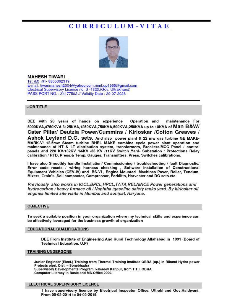 MT Resume (CV) 19 05 23docx | PDF