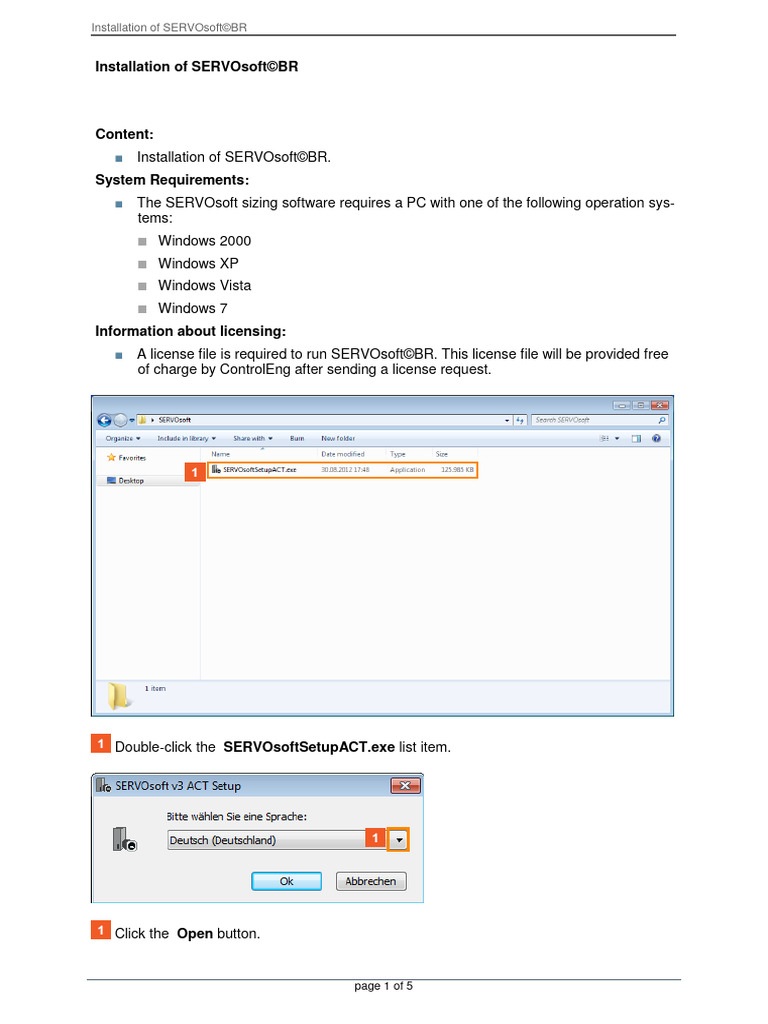 ServoSoft Doku en | PDF | Proxy Server | Computing Platforms
