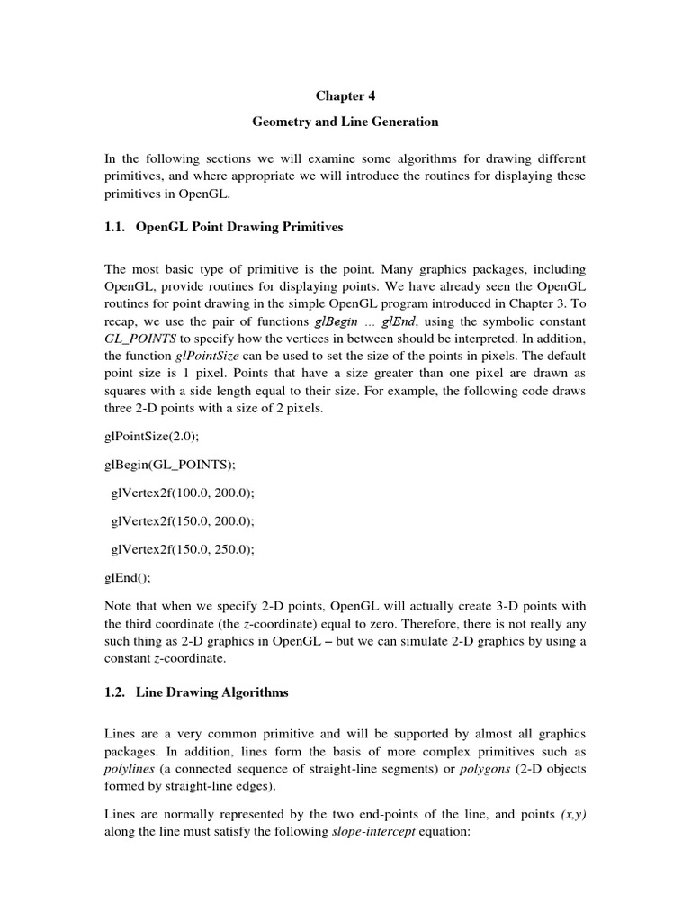 Chapter 4 Computer Graphics | PDF | Typefaces | Arial