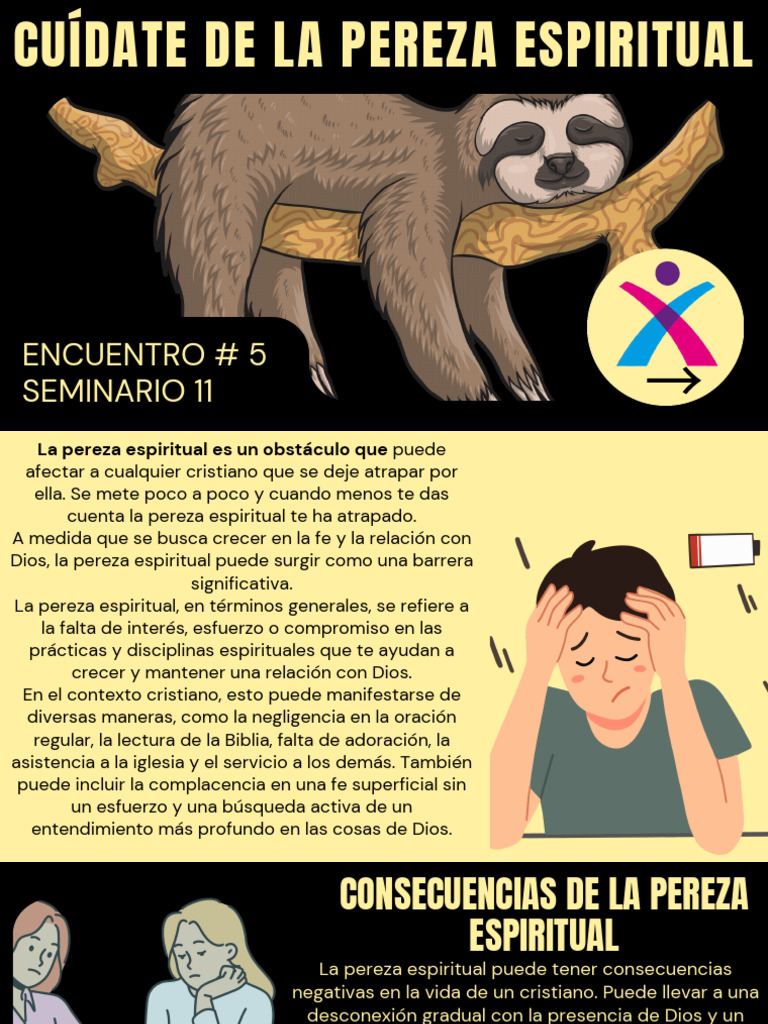 Cómo Vencer la Pereza Espiritual | PDF