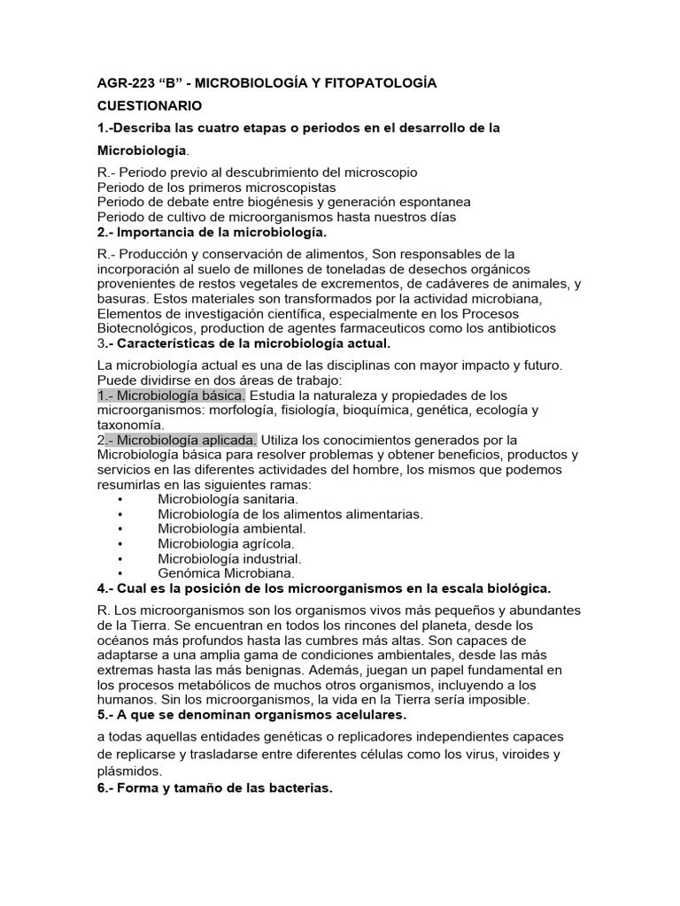 Cutuchi 1pmyf | PDF | Las bacterias | Biología Celular)