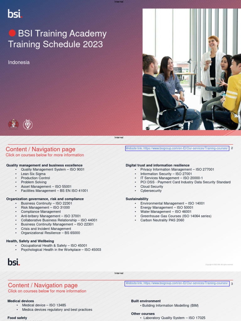 Indonesia Training Schedule 2023 Final 1122 | PDF | Building ...