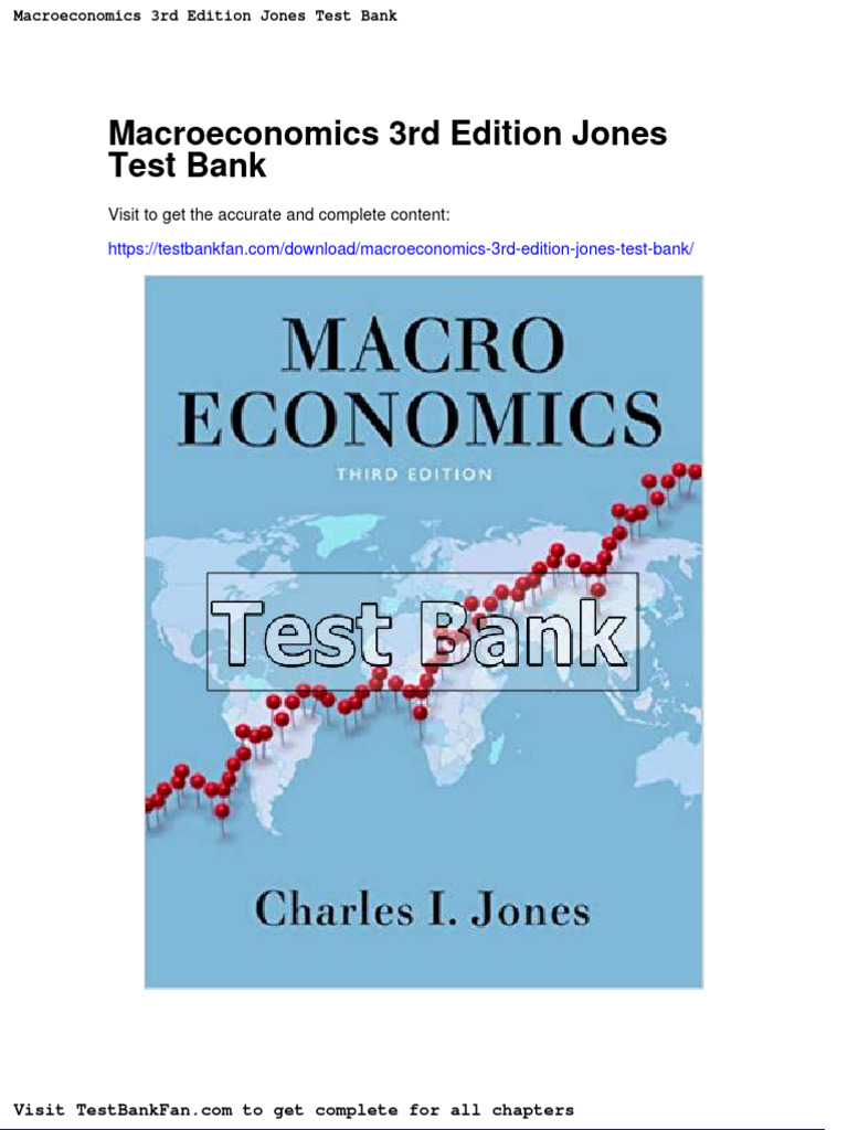 Macroeconomics 3rd Edition Jones Test Bank | PDF | Measures Of National ... Macroeconomics 3rd Edition Jones Test Bank | PDF | Measures Of National ...