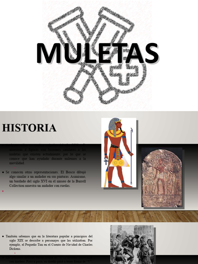 Historia y Evolución de las Muletas | PDF | Arte