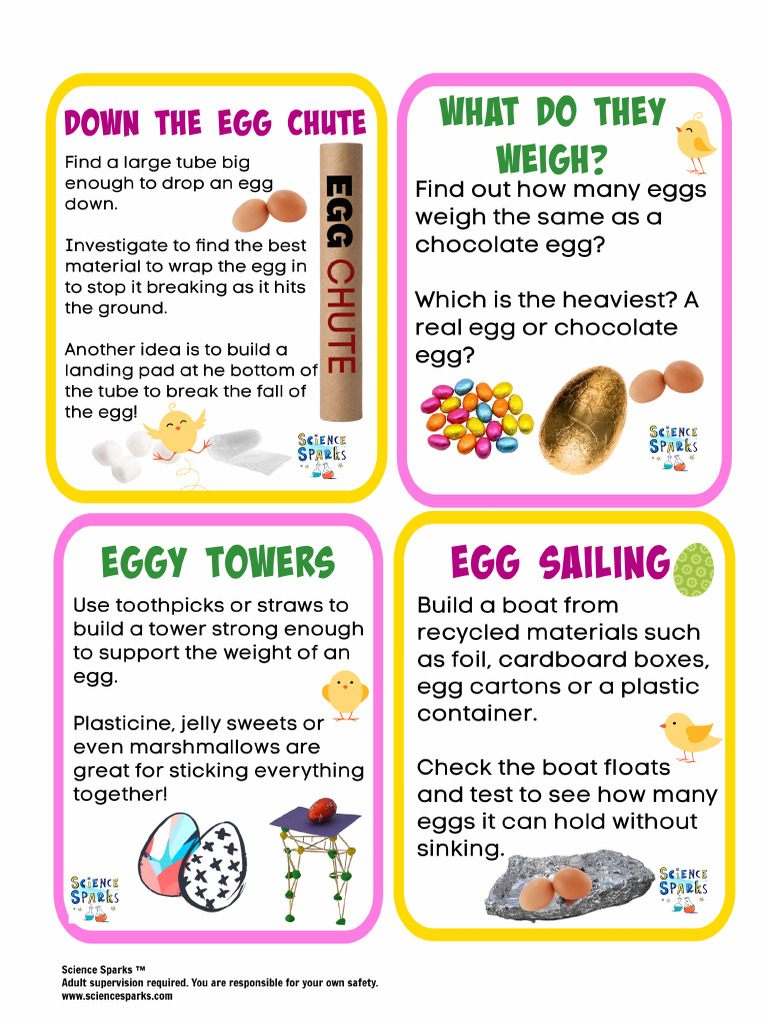 Easter STEM Challenges | PDF