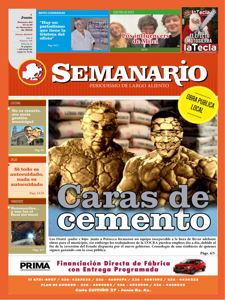 Semanario de Junín - Edición #389 | PDF