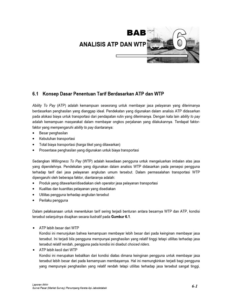 BAB 6 Analisis ATP Dan WTP | PDF