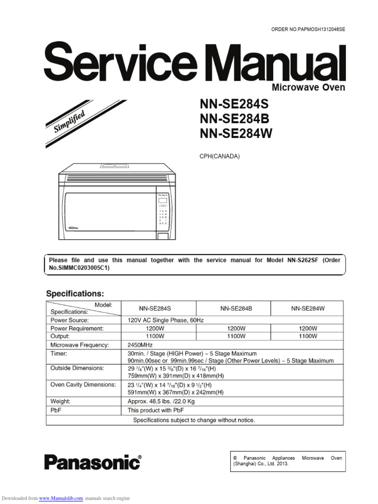 Nnse 284 S | PDF | Power Supply | Power Inverter