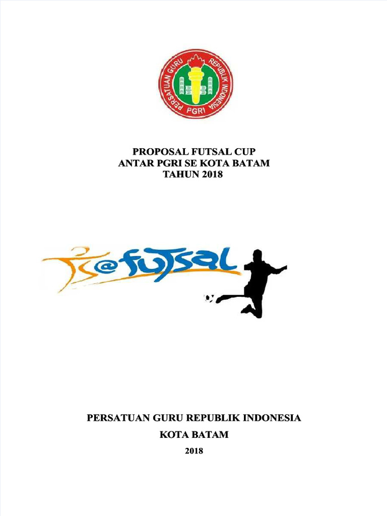 PDF Proposal Futsal Pgri 2018 - Compress | PDF