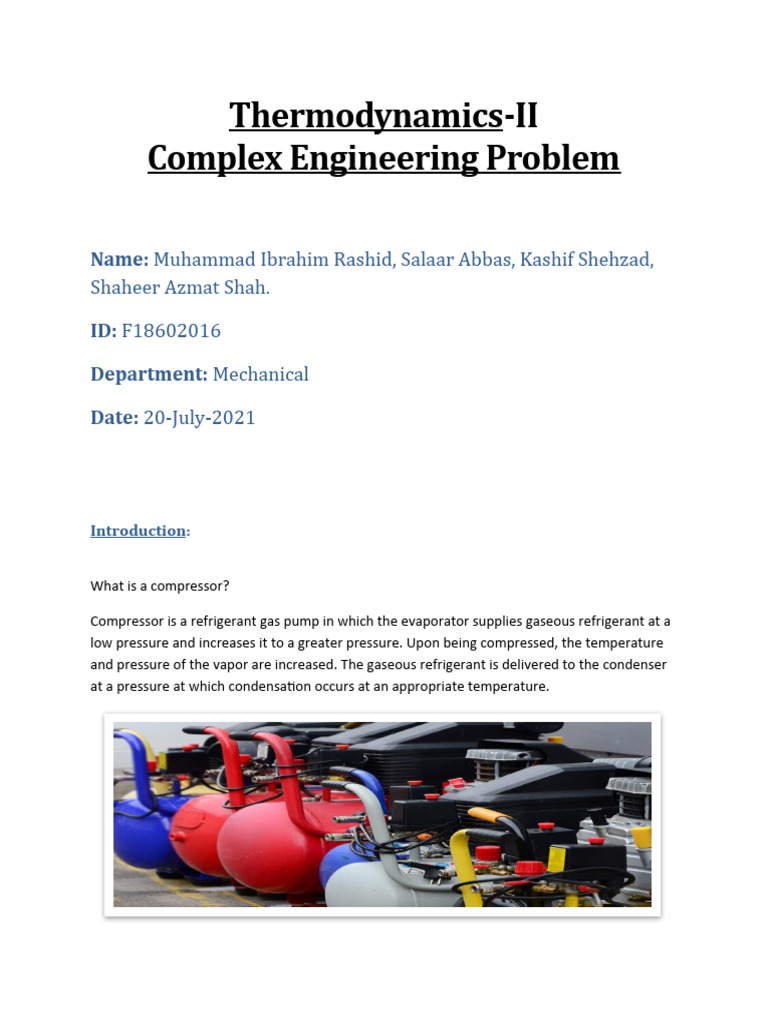 Thermodynamics-2 ECP Work Sample | PDF | Physical Quantities ...