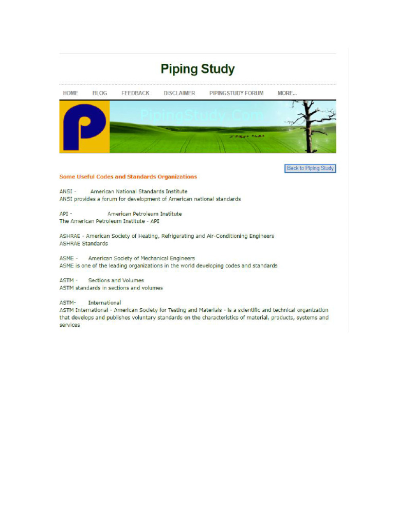 Standard & Code | PDF