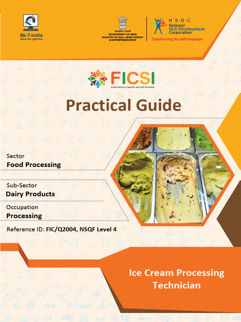 Ice-Cream Processing | PDF
