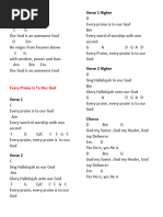 Living Waters (Shane & Shan... ) Chord Chart - G - 2 Column Layout ...
