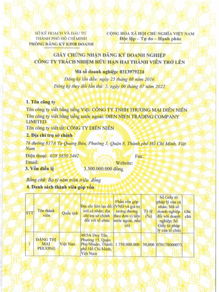 Ho So Phap Ly DIEN NIEN | PDF