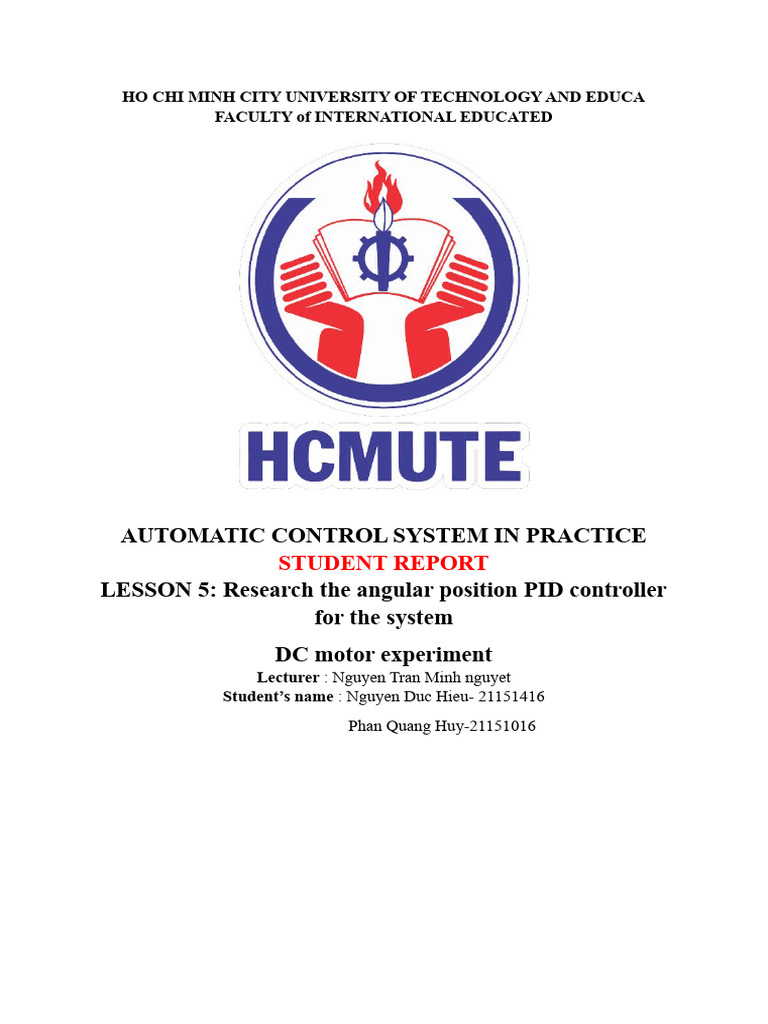 Rpdieukhiengocquay | PDF | Control Theory | Systems Engineering