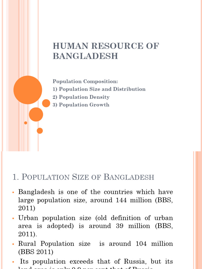 3) Population Composition, Size, Distribution and Density | PDF ...