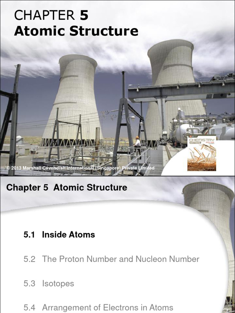 Chapter 5 atomic structure | PDF