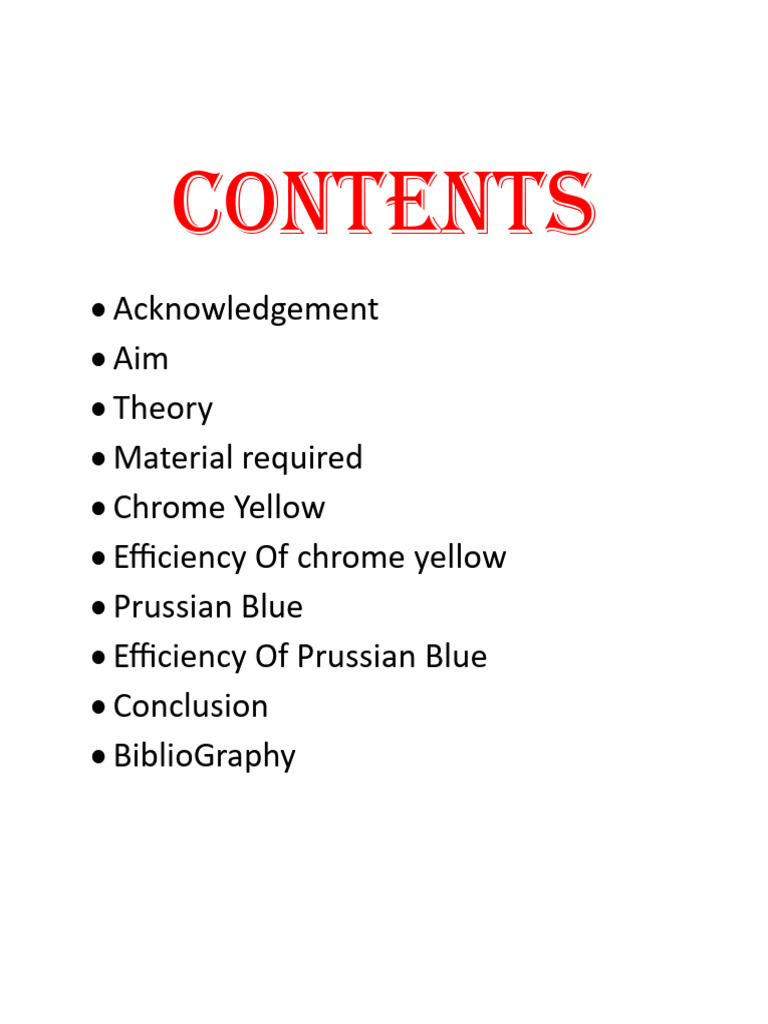 Pigment and Poster Paints Prep | PDF | Pigment | Paint