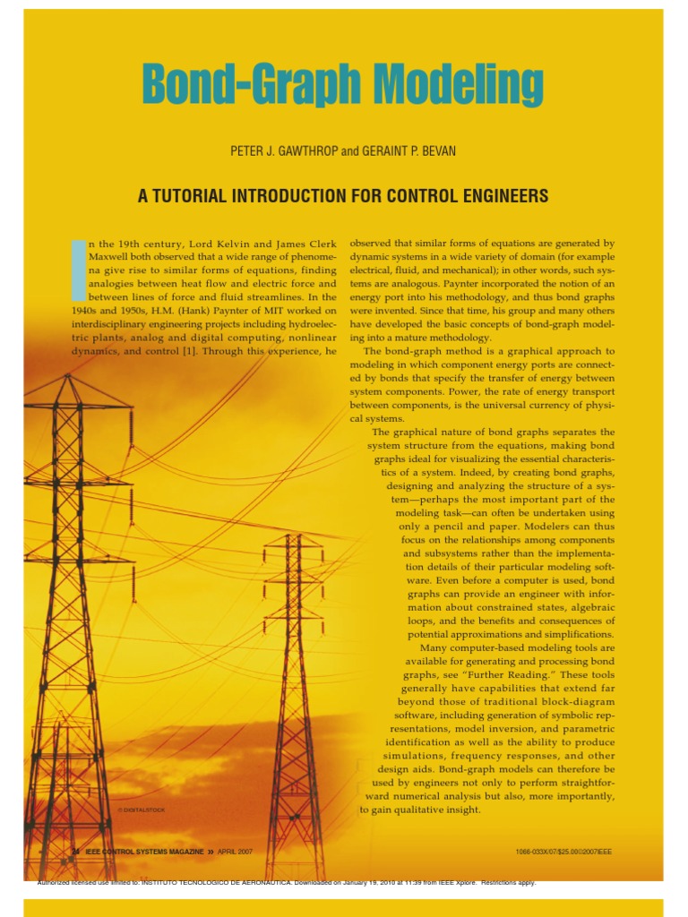 Bond Graph Modeling | PDF | Power (Physics) | Causality