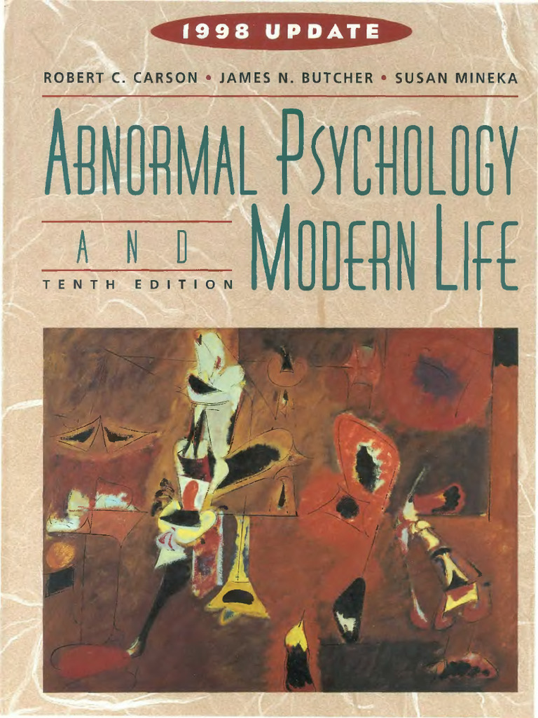 Abnormal Psychology and Modern Life (Robert C. Carson) (Z-Library) | PDF